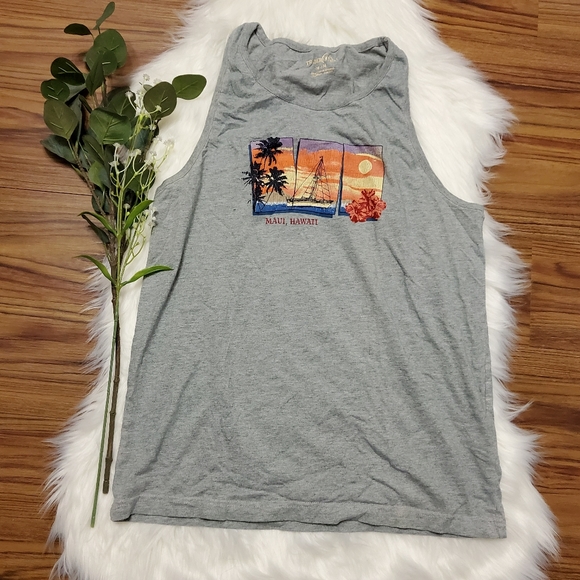 Shirts | Mens Hawaiian Tank Top | Poshmark